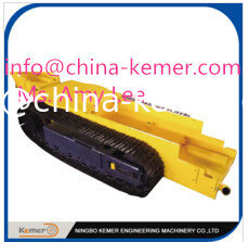 pedrail structure chassis/undercarriage/track crawler undercarriage/steel CMS track pedrail undercarriage