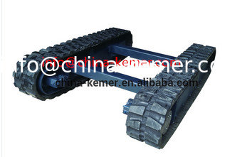 New Arrivals/direct from supply/4 ton Rubber Crawler Track Undercarriage/Rubber Chassis