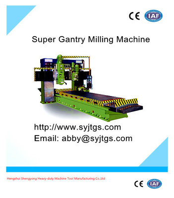 cnc gantry milling machine for hot selling
