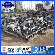 500KG Flipper Delta drag Anchor, Black Painted  Delta Flipper Anchor with KR BV NK LR ABS DNV CCS certification
