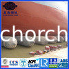 Dia. 1.0M~ 2.5M Marine rubber airbags, natural rubber ship dry docking marine rubber airabgs