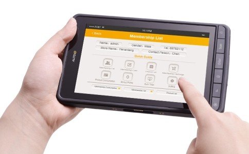 Seuic (New)AUTOID Pad Rugged Tablet Handheld PDA for Supermarket