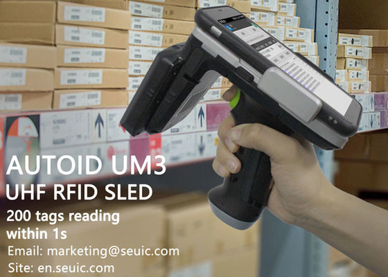 AUTOID UM3 UHF RFID Bluetooth Sled Reader Inventory Management Smart Terminal