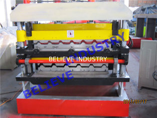 China Double Layer Roll Forming Machine for Roof and Tile supplier
