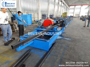 China Box Beam Roll Forming Machine / Step Beam Roll Forming Machine supplier