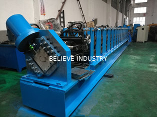 China C Purlin Cold Roll Forming Machine With New Type Punching And Turk's Head Straightener supplier