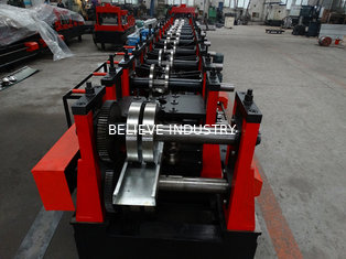 China Fully Automatic Adjust C Purlin Roll Forming Machine With Pre-cutting Device supplier