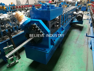 China 2 Inch / 3 Inch Garage Door Guide Rail Roll Forming Machine supplier