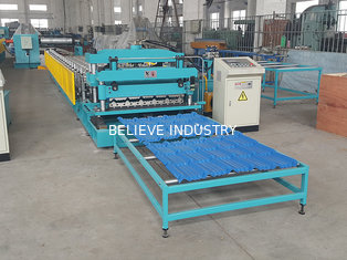 China YX25-200-1000 Metal Roof Tile Roll Forming Machine supplier