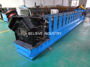 China C Channel Roll Forming Machine With Continuous Punching Holes And Slots supplier