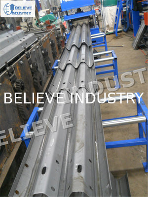 3 Waves Guardrail Roll Forming Machine supplier