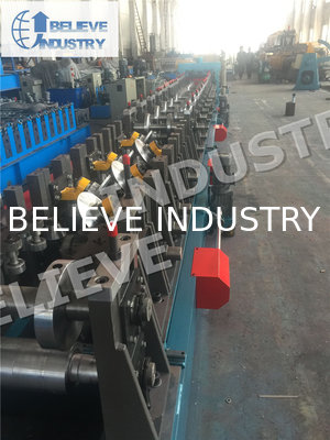 Interchangeable Purlin Roll Forming Machine For C Purlin And M Purlin supplier