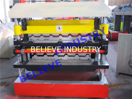Double Layer Roll Forming Machine for Roof and Tile supplier