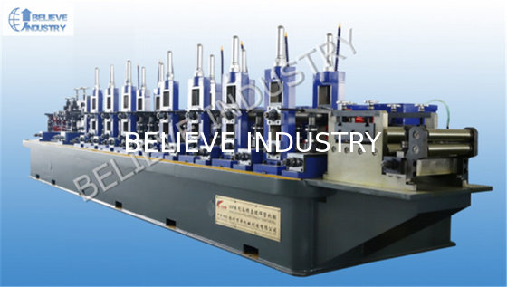 BELI 76G High Frequency Pipe Welding Line / Straight Seam Tube Welding Mill supplier
