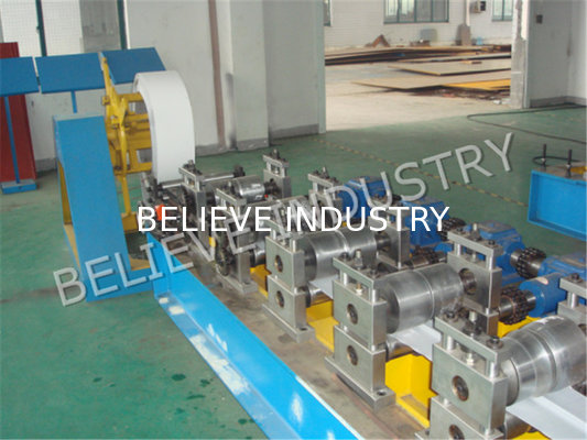 PU Foaming Rolling Shutter Slats Roll Forming Machine supplier