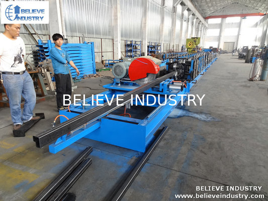 Box Beam Roll Forming Machine / Step Beam Roll Forming Machine supplier