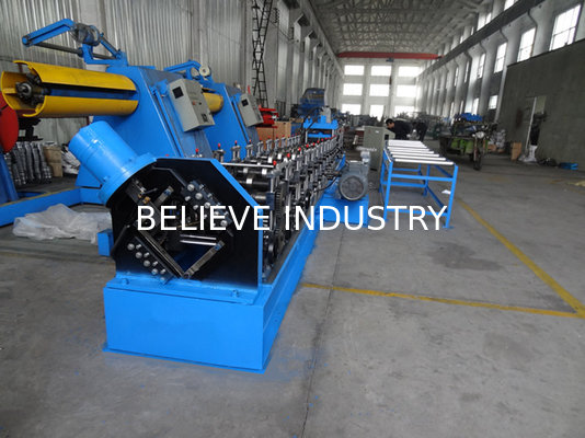 Automatic PLC Control C80-250 C Shape Purlin Roll Forming Machine supplier