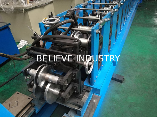 C Purlin Cold Roll Forming Machine With New Type Punching And Turk's Head Straightener supplier