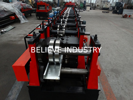 Fully Automatic Adjust C Purlin Roll Forming Machine With Pre-cutting Device supplier