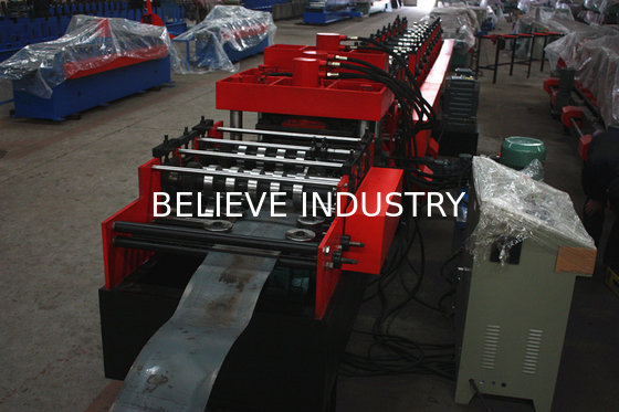 Fully Automatic Adjust C Purlin Roll Forming Machine With Pre-cutting Device supplier