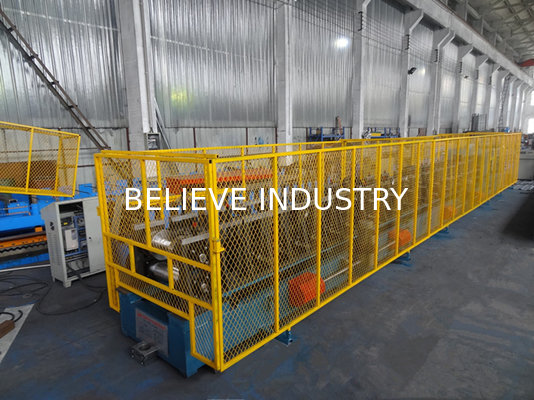 Interchangeable Purlin Roll Forming Machine For C Purlin And M Purlin supplier