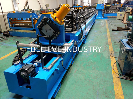 15m/min Non Stop Cutting Drywall Furring Channel Roll Forming Machine supplier