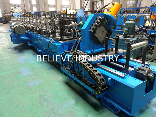 15m/min Non Stop Cutting Drywall Furring Channel Roll Forming Machine supplier