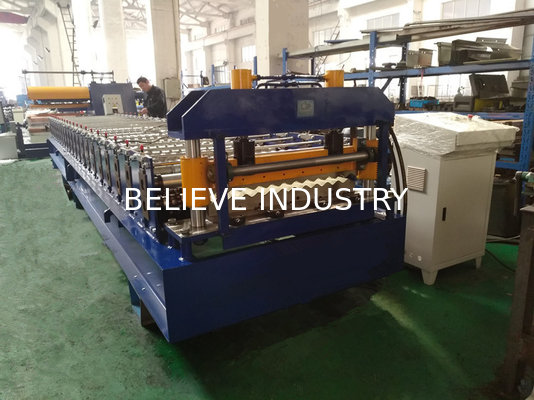 1250mm 1000mm 914mm Material Width Corrugated Roofing Roll Forming Machine supplier