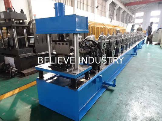 High Front Quad Gutter Roll Forming Machine For Galvanized Steel, Aluminium, Copper Material supplier
