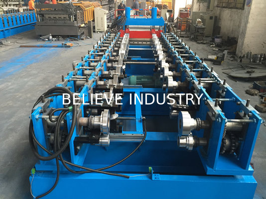 Door Panel Roll Forming Machine With Automatic Size Adjusting supplier
