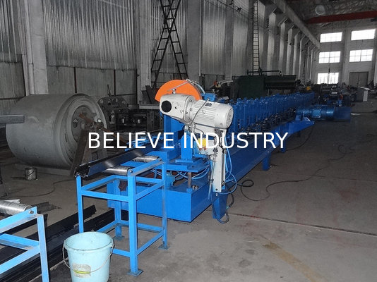Customized Door Frame Roll Forming Machine With Saw Cutting Type supplier