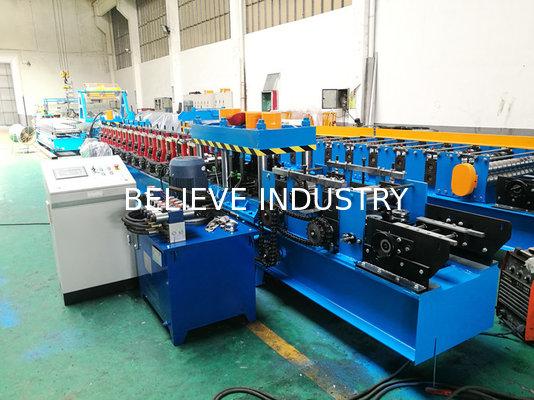 1.5mm To 2.5mm L Profile Garage Door Track Roll Forming Machine supplier