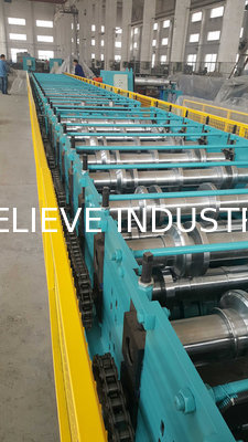 Galvanized Steel Closed Type Floor Decking Sheet Roll Forming Machine supplier