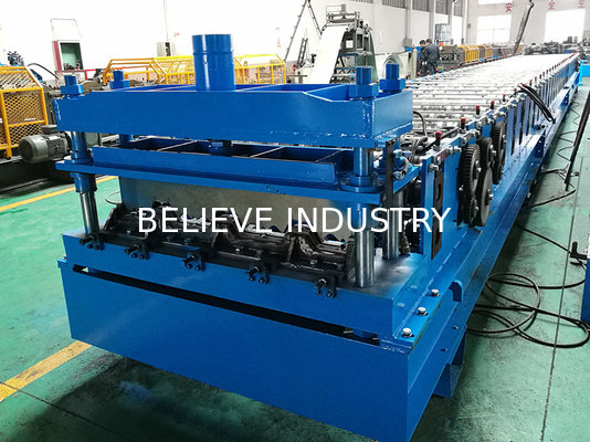 1250mm Feeding Width Steel Floor Decking Sheet Roll Forming Machine To Philippines supplier