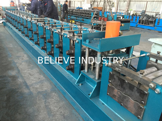 Chain Drive Steel Plate Roll Stand Type Z Purlin Roll Forming Machine supplier