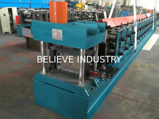 Chain Drive Steel Plate Roll Stand Type Z Purlin Roll Forming Machine supplier