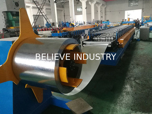 Composite Slab Galvanized Steel Decking Roll Forming Machine supplier