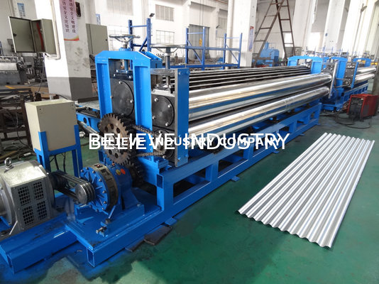 Galvanized Steel, PPGI Steel, Galvalume Corrugated Sheet Roll Forming Machine supplier
