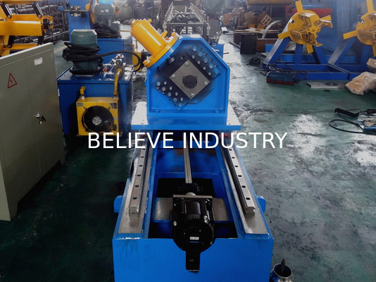 1.5mm To 2.5mm Thickness Servo Flying Cutoff C-section Lip Channel Roll Forming Machine supplier
