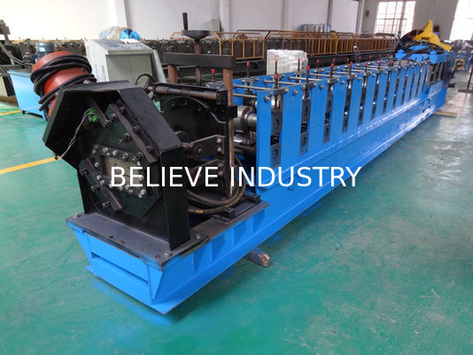 C Channel Roll Forming Machine With Continuous Punching Holes And Slots supplier
