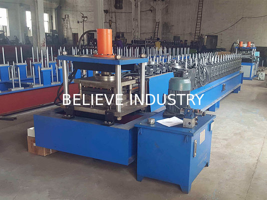 Fully Automatic Metal Shelf Panel Roll Forming Machine supplier