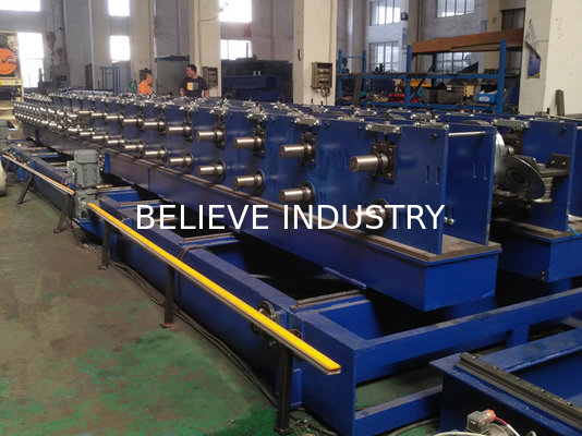 Fully Automatic Metal Shelf Panel Roll Forming Machine supplier