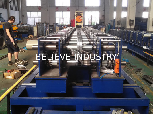 Fully Automatic Metal Shelf Panel Roll Forming Machine supplier