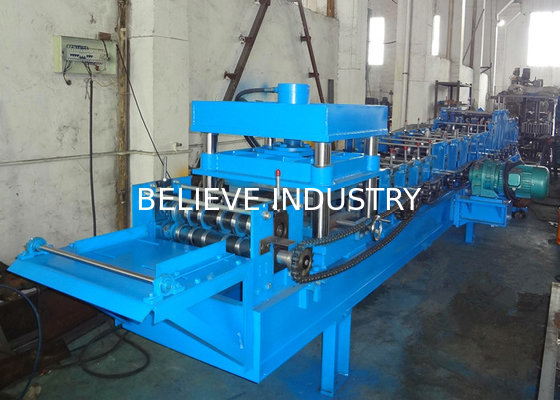 Solid Bottom Cable Tray Roll Forming Machine, Economical Design Cable Tray Production Line supplier