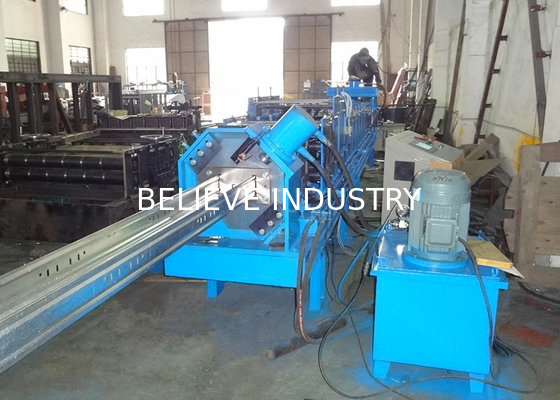 Solid Bottom Cable Tray Roll Forming Machine, Economical Design Cable Tray Production Line supplier