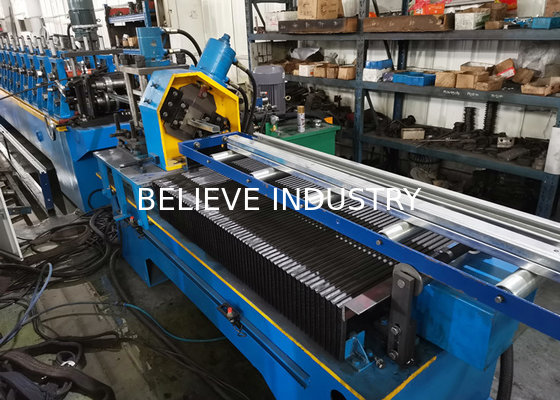 Diagonal Bracing Section Roll Forming Machine; Warehouse Rack C Bracing Rollformer supplier
