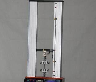Peel english interface universal testing machine tensile test experiment