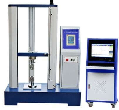 Peel english interface universal testing machine tensile test experiment