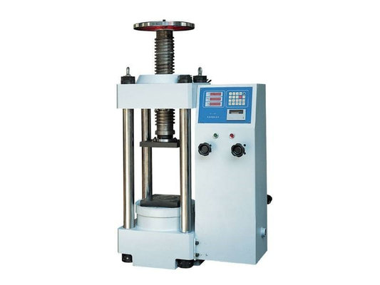 Y2000s Lcd Display Manual Concrete Compression Testing Machine