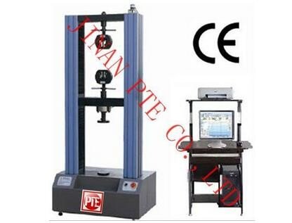servo hydraulic universal testing machine metal, rubber, plastic, spring, textile testing 300 kn WDW-300